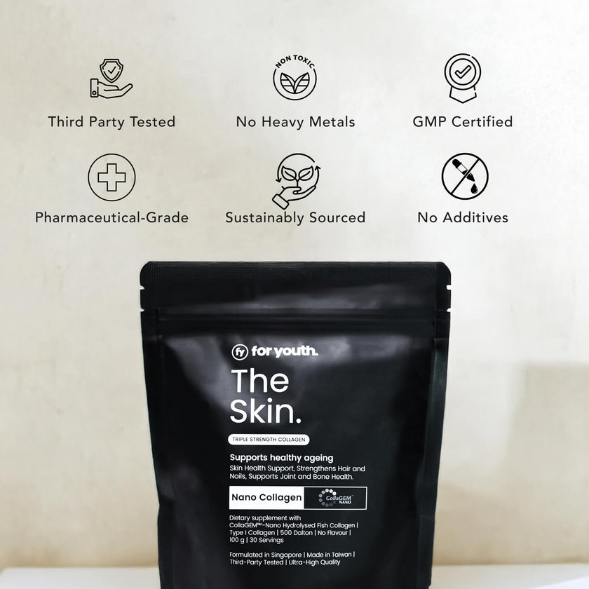 The Skin – Collagen Peptides Powder Supplement (Marine, from Fish ...